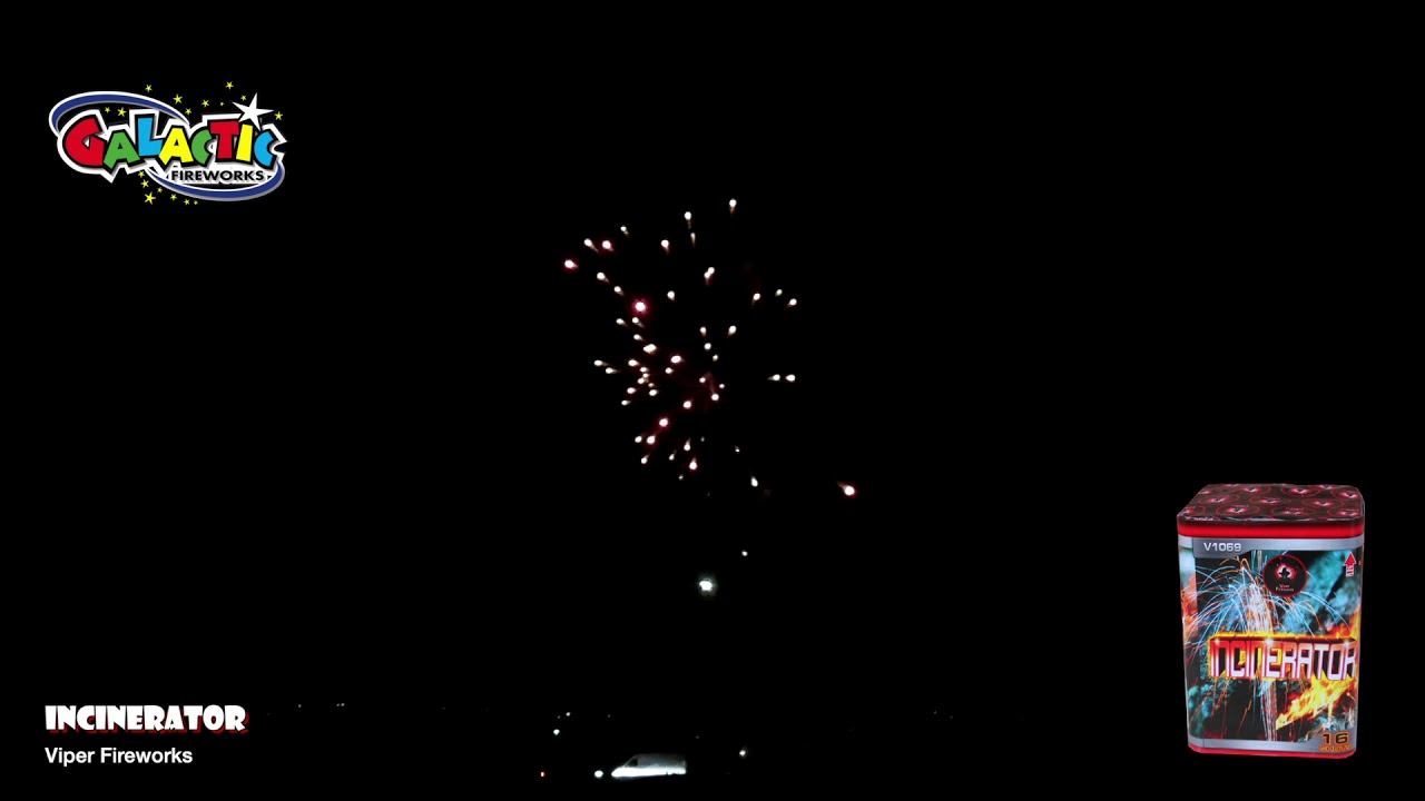 Incinerator Viper Fireworks - YouTube
