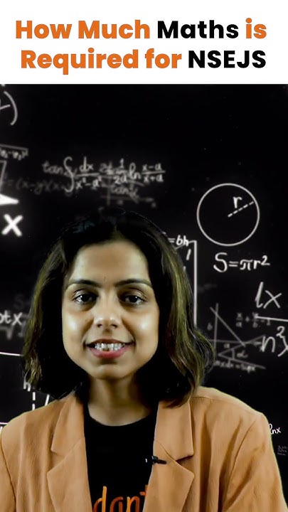 How Much Maths is Required for NSEJS? | Vedantu Olympiad School - YouTube