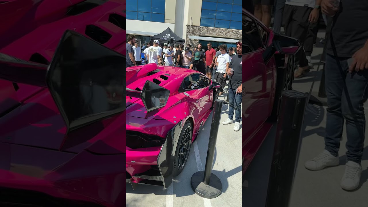 Alex Choi phone charger hood lambo - YouTube