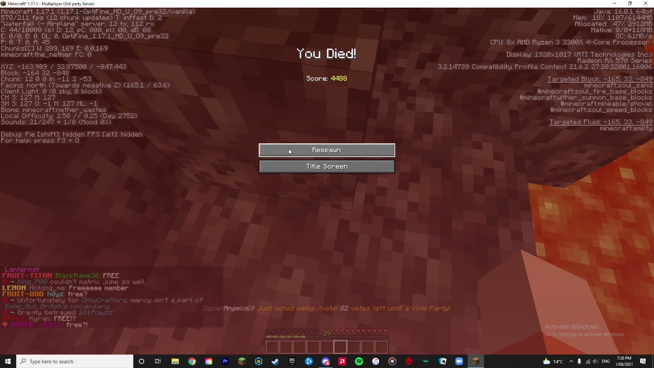 FML (Minecraft Shorts) - YouTube