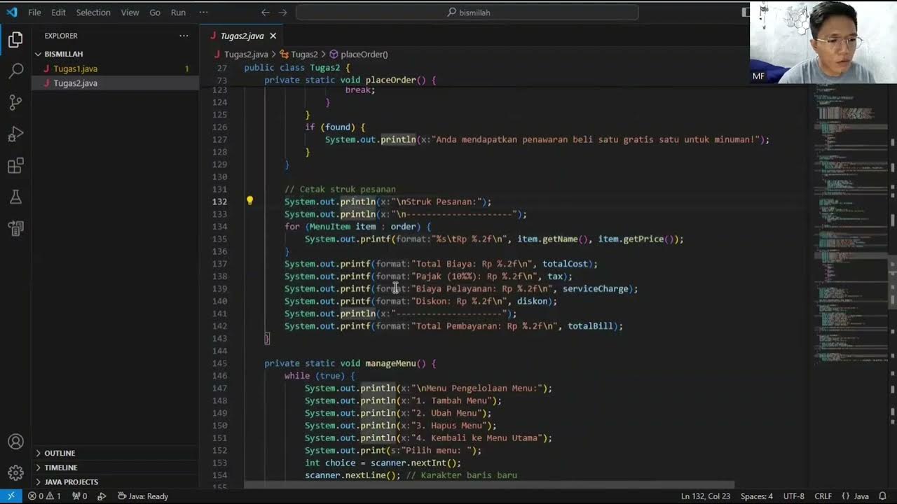 TUGAS 2 - MSIM4301 - PEMROGRAMAN BERBASIS DESKTOP - YouTube