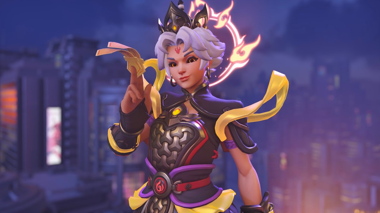 NEW Guangmu Tianwang Kiriko Skin Showcase | Overwatch 2 - YouTube