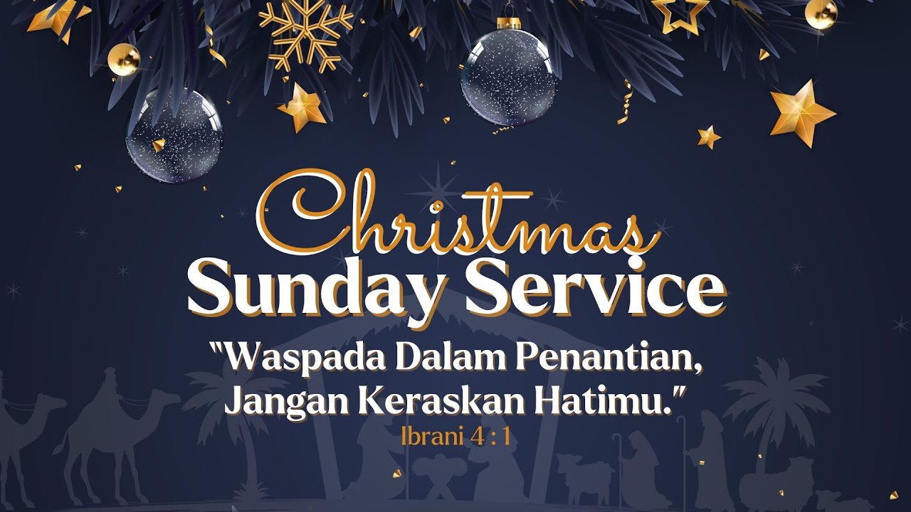 [LIVE] Ibadah Khidmat Natal | Minggu, 24 Desember 2023 | GPT Pniel ...