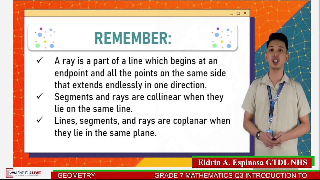 GRADE 7 MATHEMATICS Q3 INTRODUCTION TO GEOMETRY - YouTube