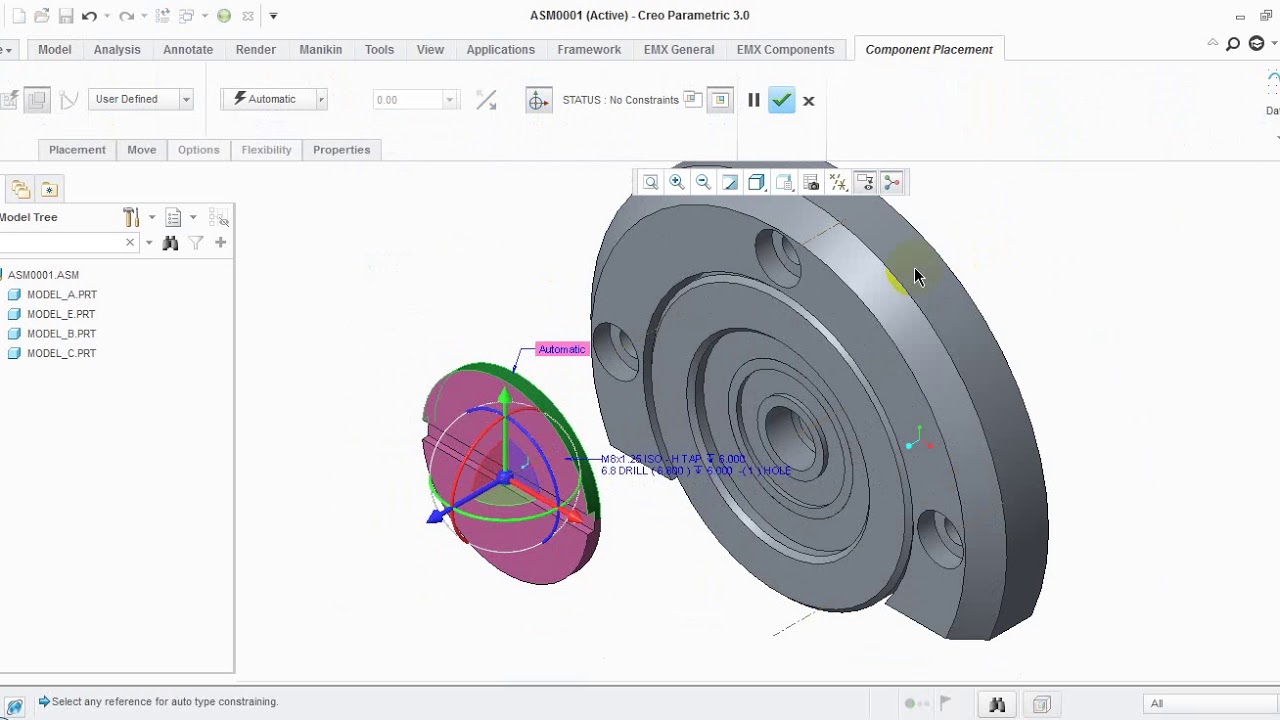 ADVANCED: DESIGN, ASSEMBLE AND CREAT DRAWING WITH 5 COMPOMENT, 3 ...