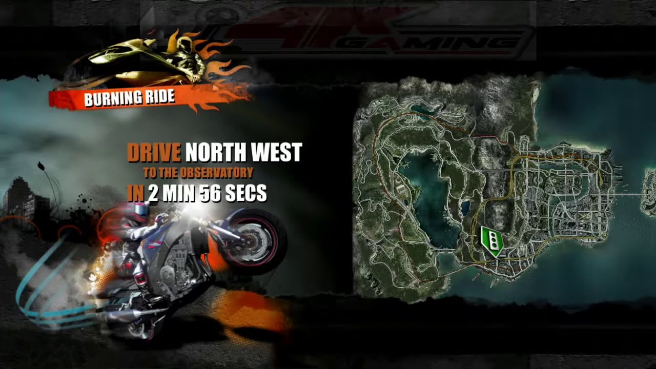 Burnout Paradise - 24 hours in Paradise on a bike Trophy - YouTube
