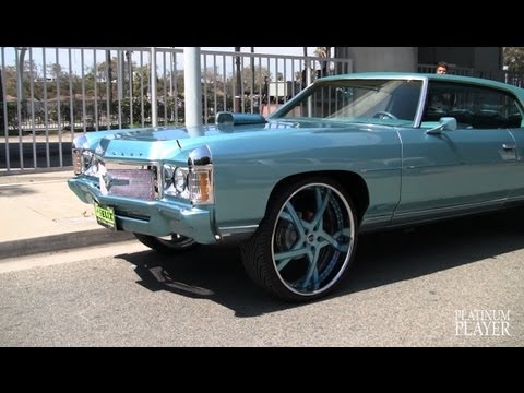 SOUTH CENTRAL 71 DONK on 26 INCH MOZ TIDE "AQUA BOOGIE" - YouTube