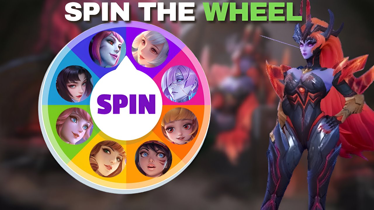 I let spin the wheel decide how I play mlbb… - YouTube