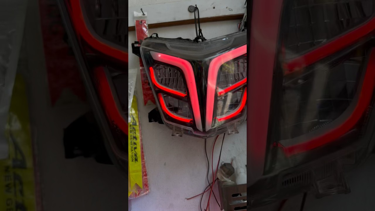 Tvs Ntorq Head Light Modification #tvsntorq125 #ntorq # ...