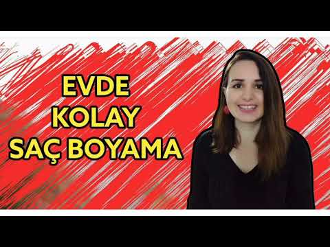 EN KOLAY SAÇ BOYAMA VİDEOSU GELDİ
