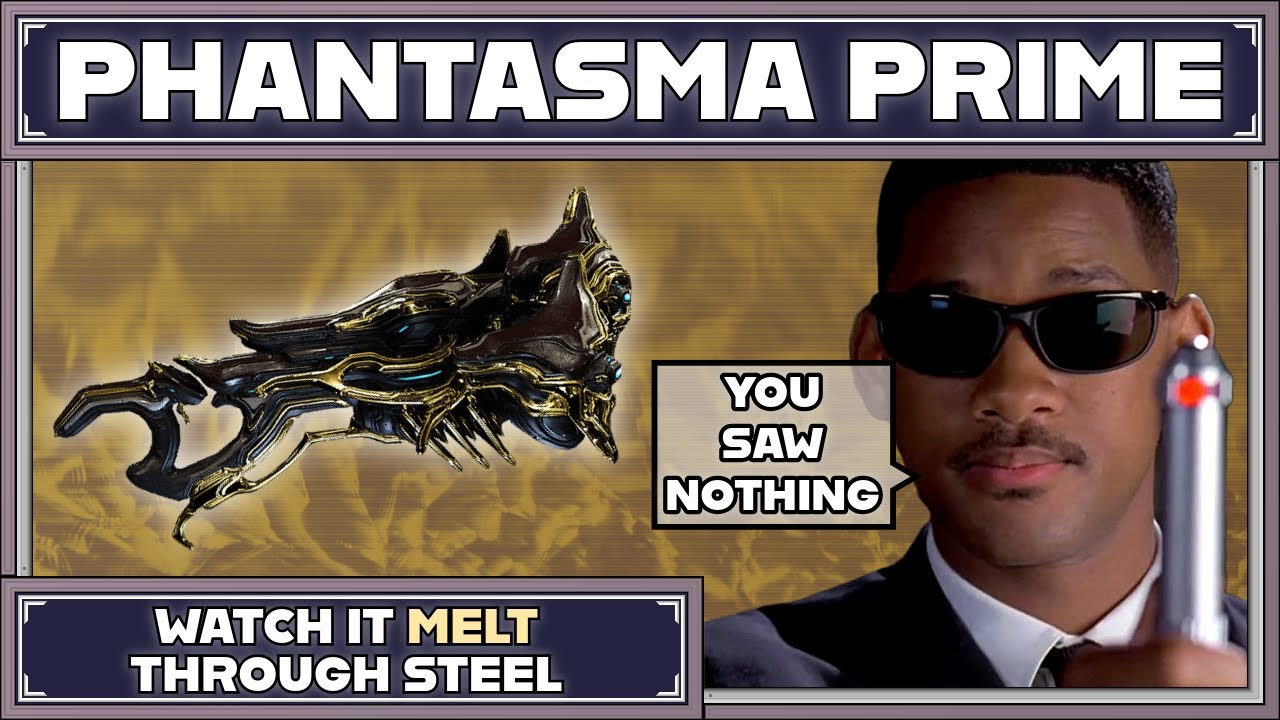 WARFRAME | PHANTASMA PRIME BUILD GUIDE! 2025 BUILD - YouTube