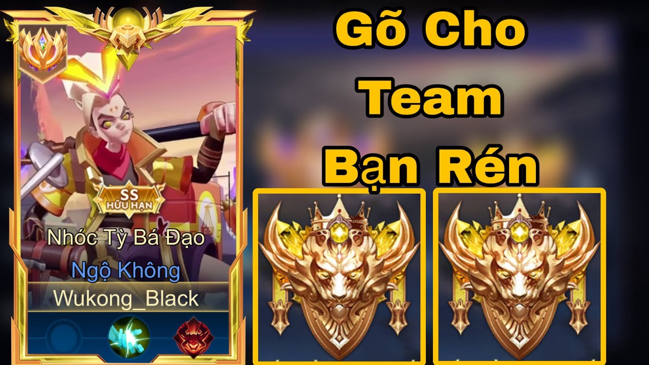 Wukong Black Gõ Cho Team Bạn Rén Luôn - YouTube