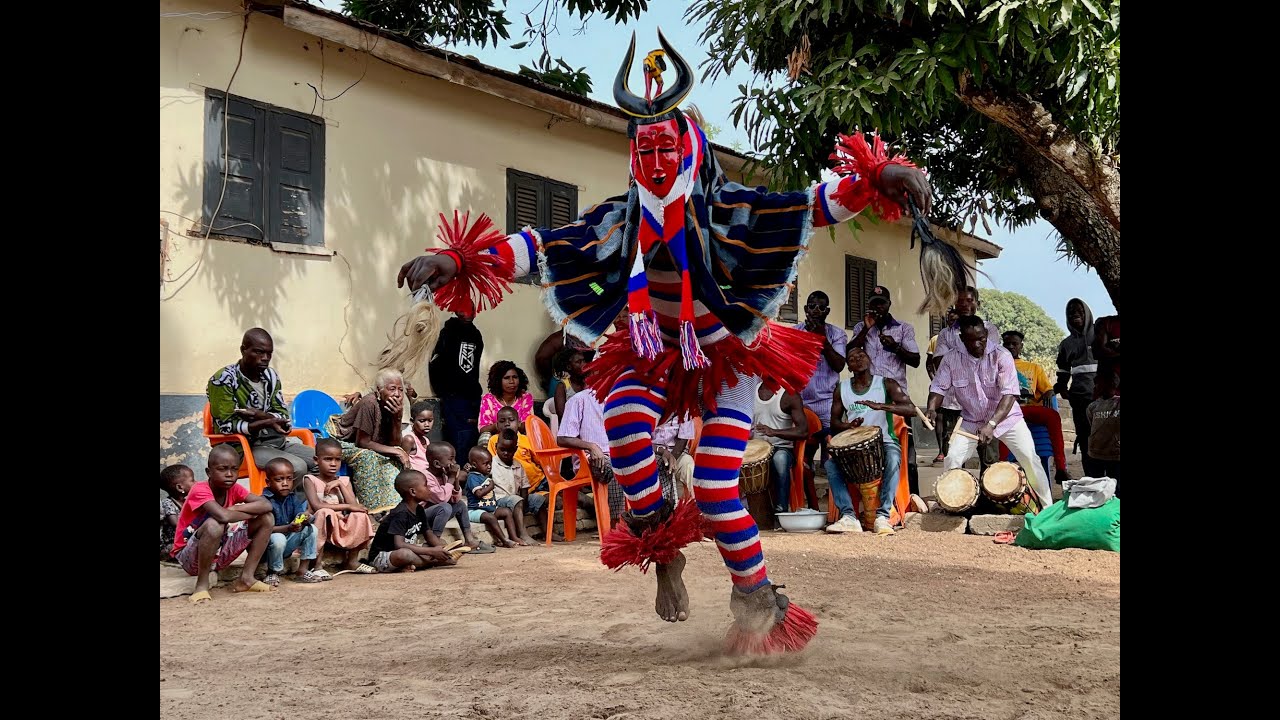 West Africa Sacred Mask Dances - YouTube