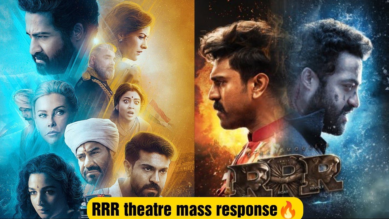 RRR title card theatre mass response🔥 #rrr#jrntr#ajaydevgn#aliabhatt# ...