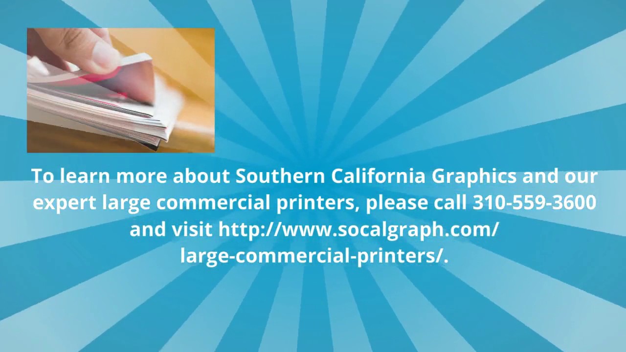 4 Things to Know About Large Commercial Printers - YouTube