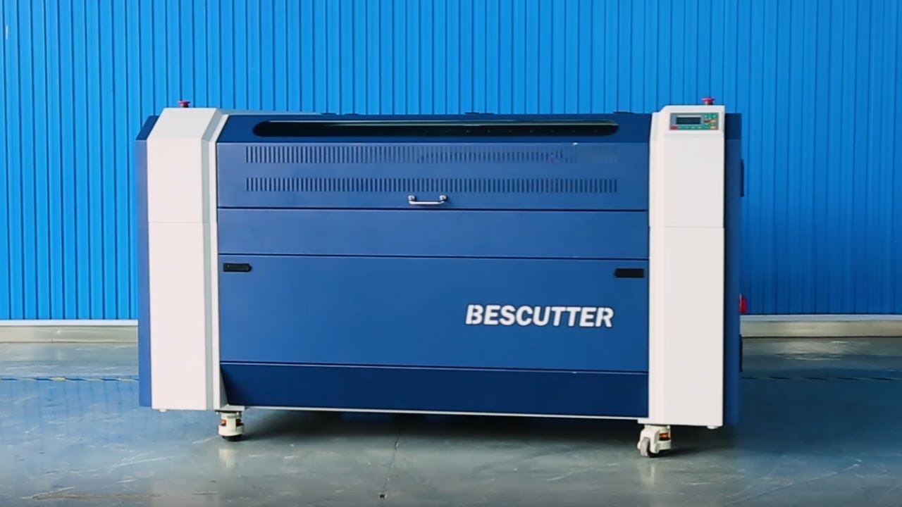 BESCUTTER Versa 150 W CO2 Laser - YouTube