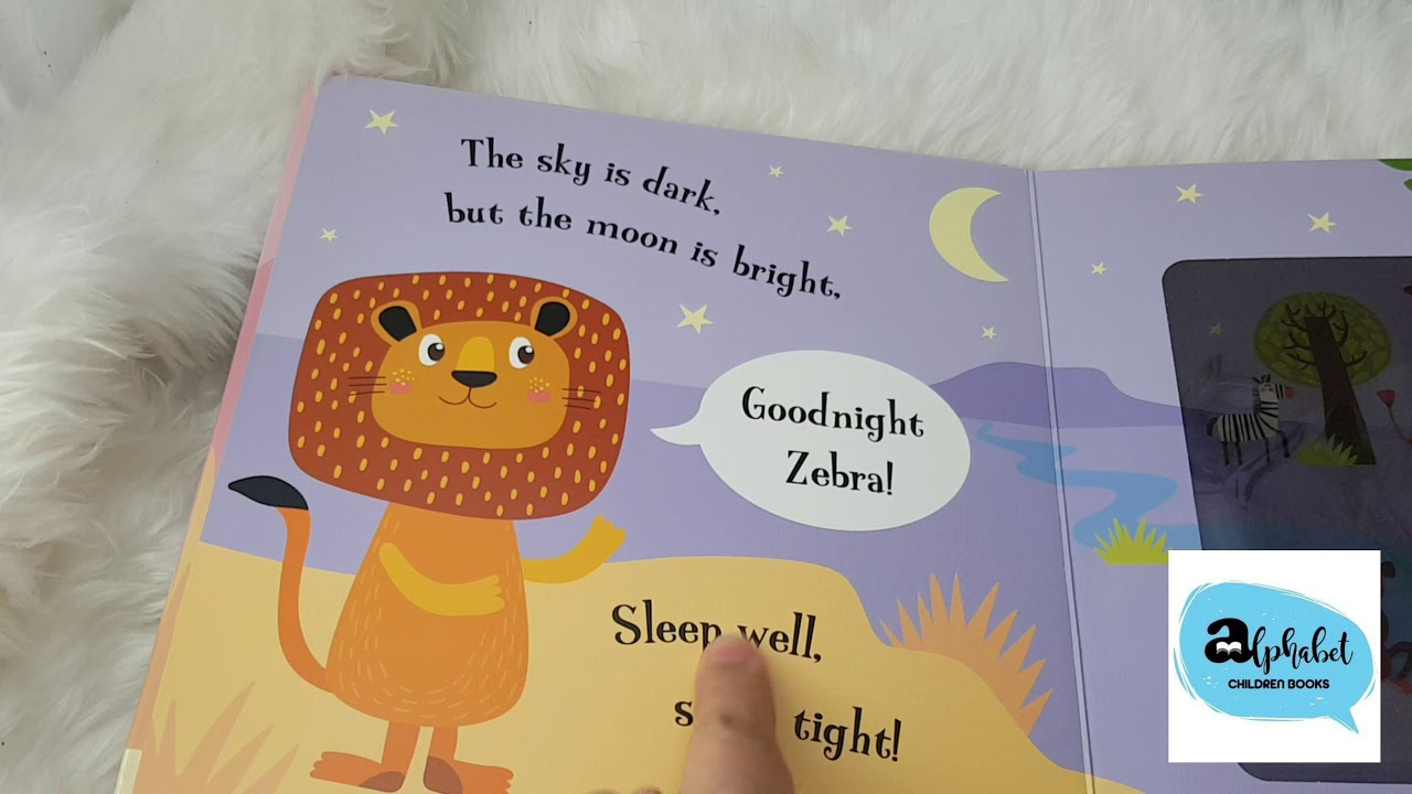 GOODNIGHT LION by Joshua George A Magic Torch Light book - YouTube
