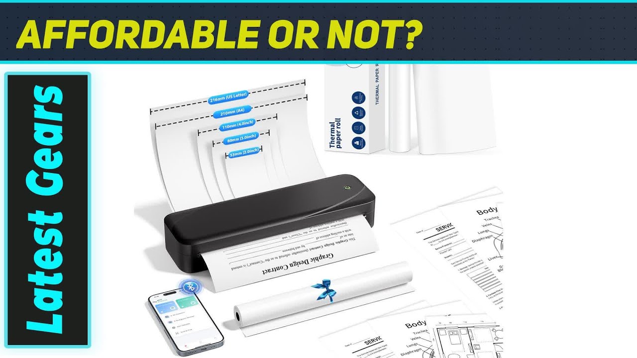 Memoking M833: The Best Portable A4/Letter Printer for Travel & Home ...