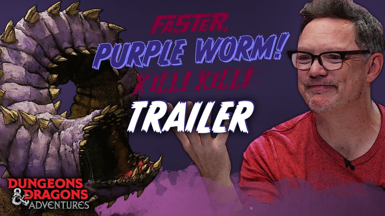 Faster, Purple Worm! Kill! Kill! | Official Trailer | D&D Adventures ...