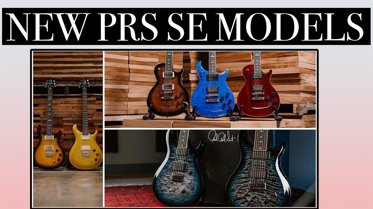 Распаковка НОВЫХ моделей PRS SE - YouTube