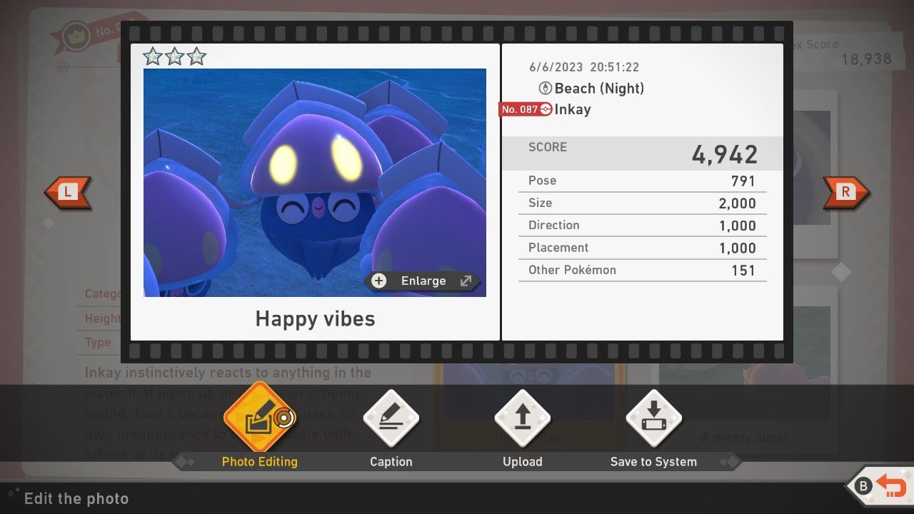 Inkay 3☆ Strategy - New Pokémon Snap - YouTube
