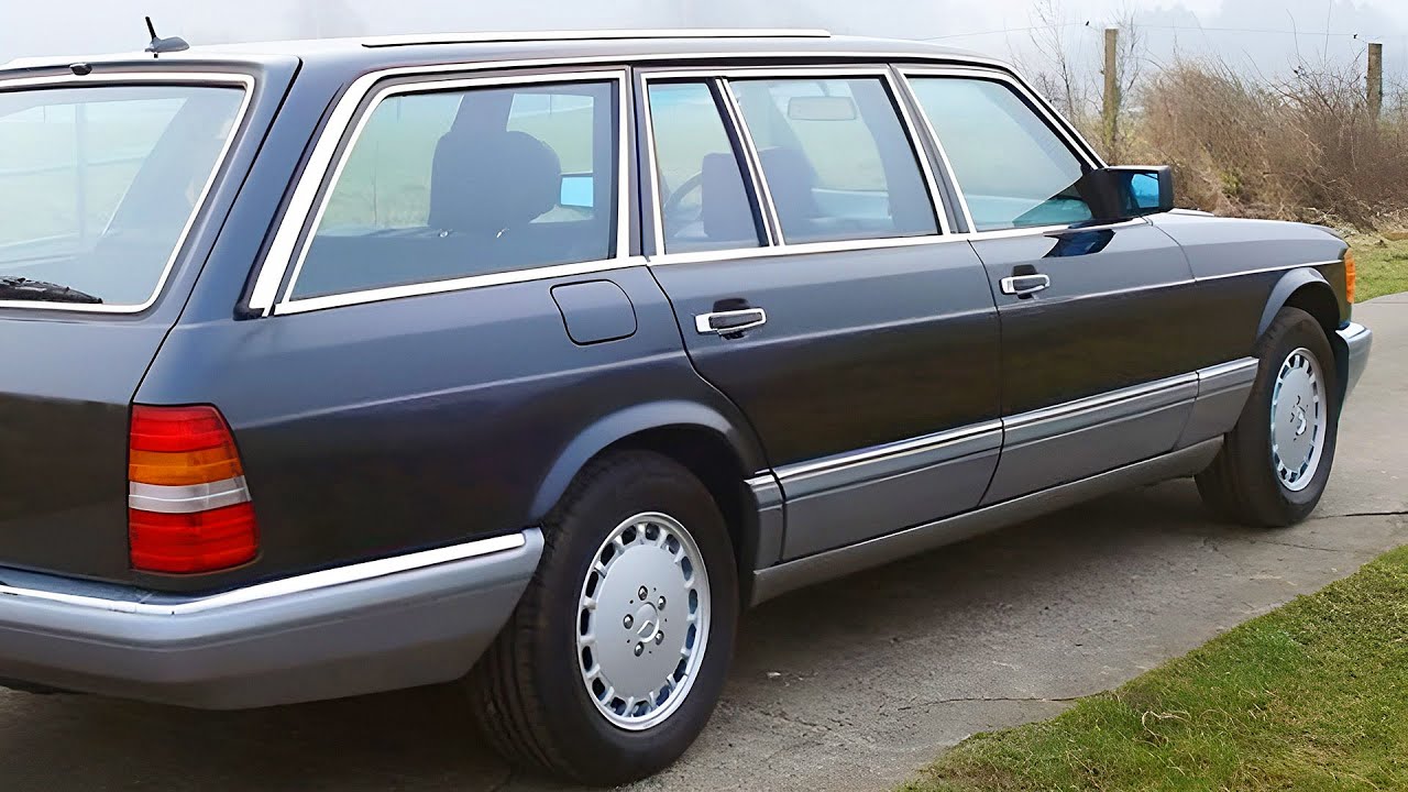 Wagon Mercedes-Benz 560 TEL based on the Mercedes W126 - YouTube