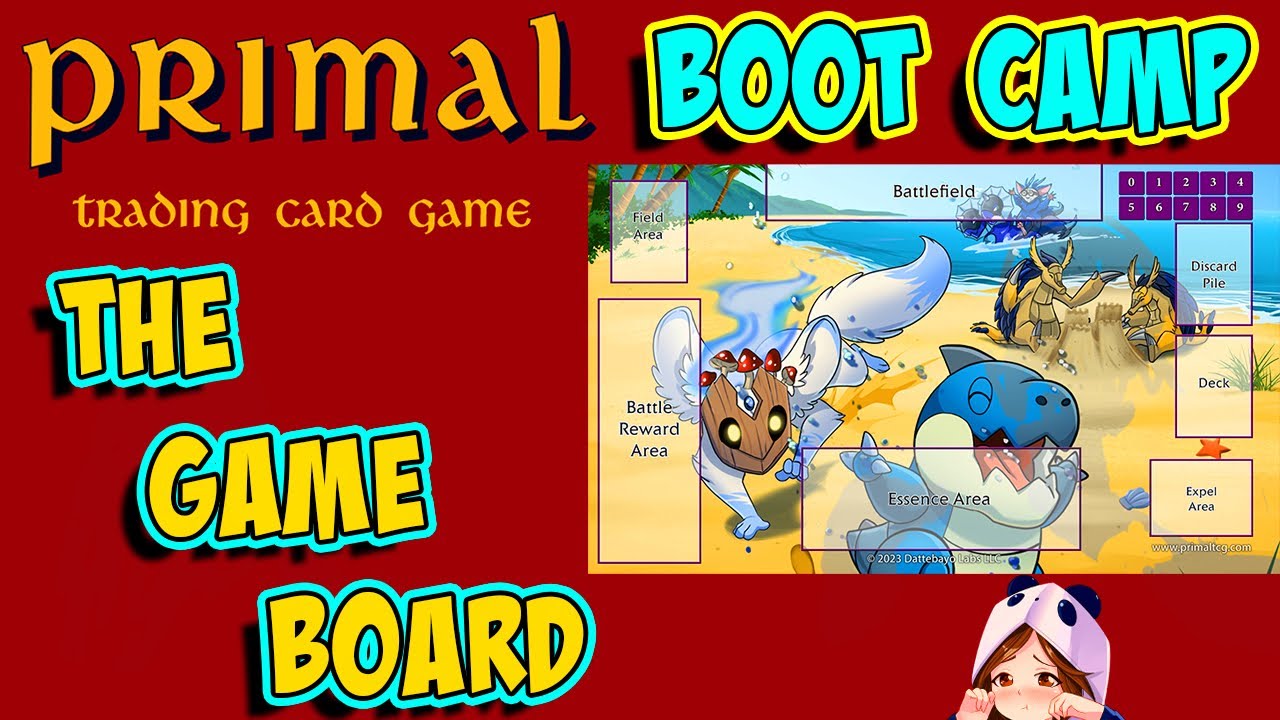 How To Play Primal TCG | The Game Board & Playing Surface | Trading Card Game Boot Camp - YouTube