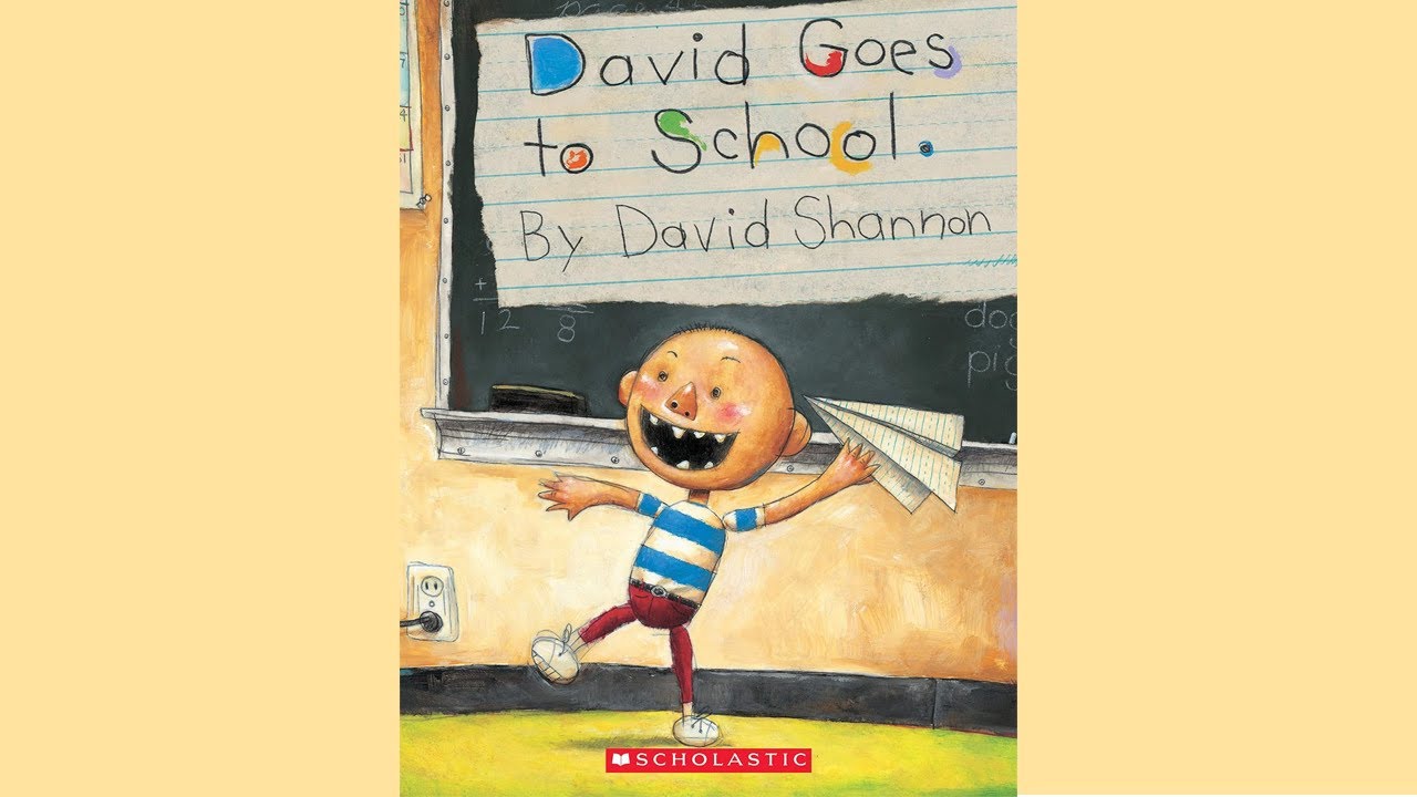 David Goes to School | Read Along Books for Children - YouTube