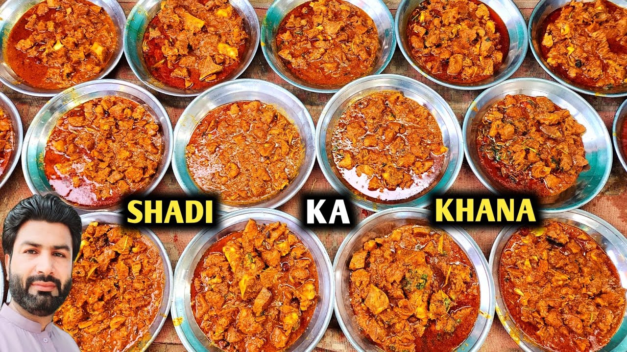Special Pakistani Village Wedding Food🥰Gaon Ki Shadi Ka Khana😍Beef ...