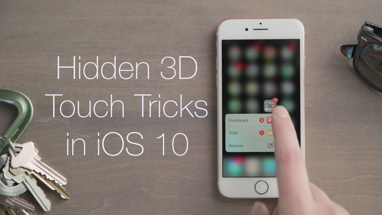 Hidden 3D Touch Tricks | iOS Quick Looks - YouTube