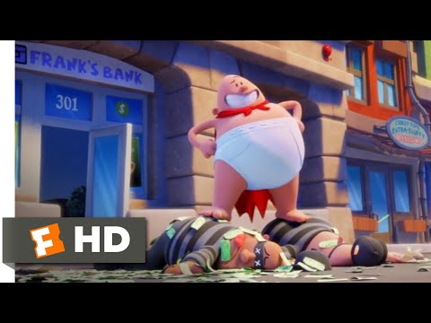 Captain Underpants: The First Epic Movie (2017) - Stop That Gorilla! Scene (6/10) | Movieclips
