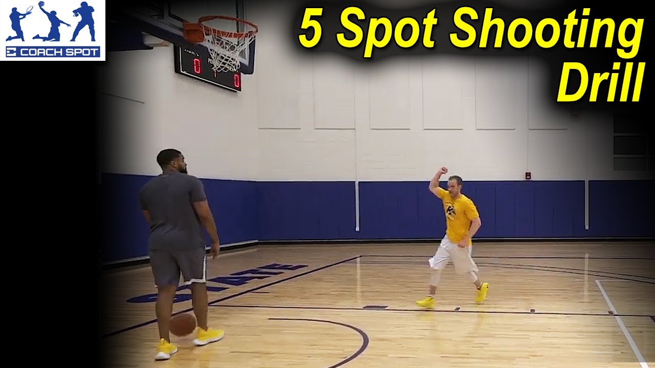5 Spot Shooting Drill by Rob Senderoff - YouTube