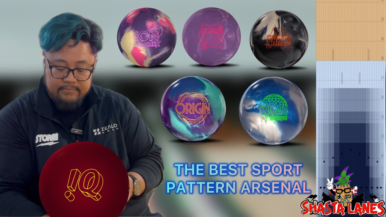 I Built The Best Sport Pattern Bowling Ball Arsenal! - YouTube