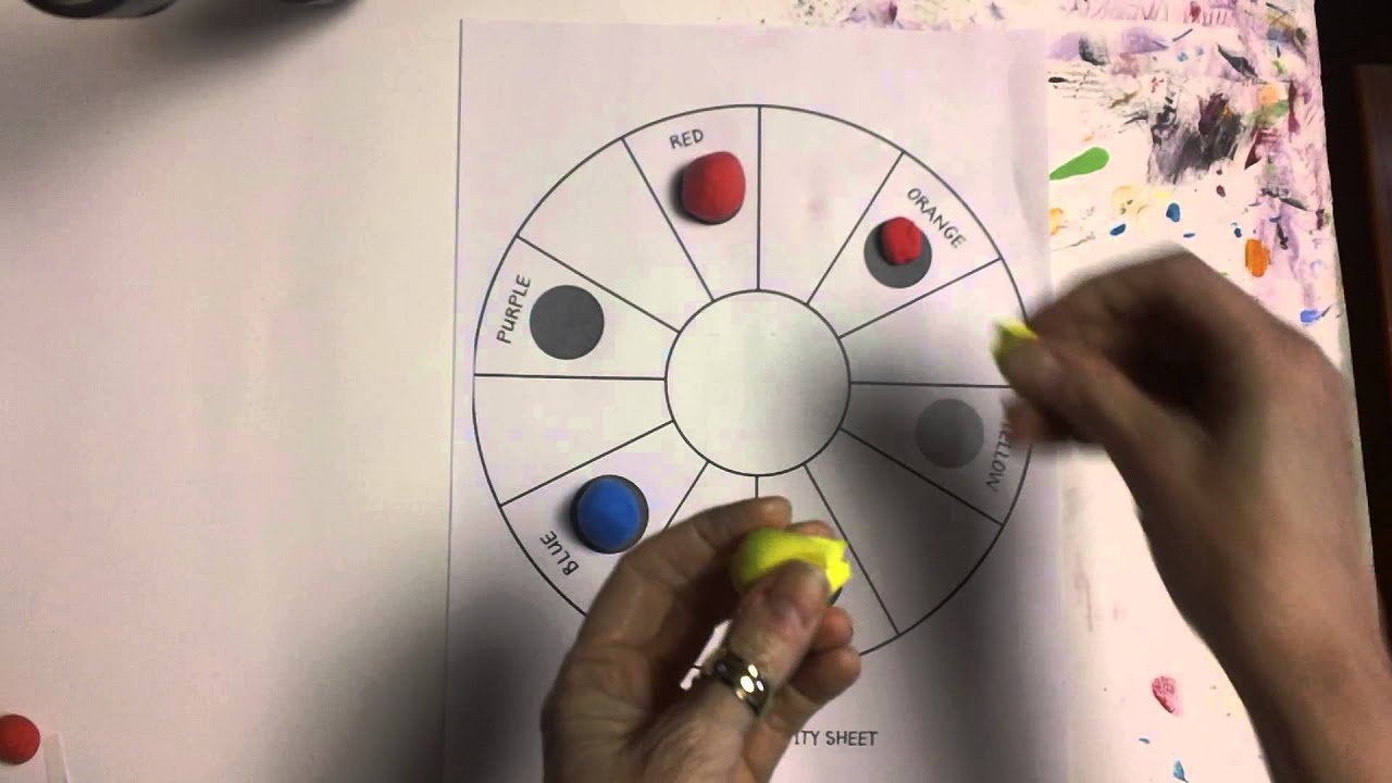Model Magic Color Wheel - YouTube