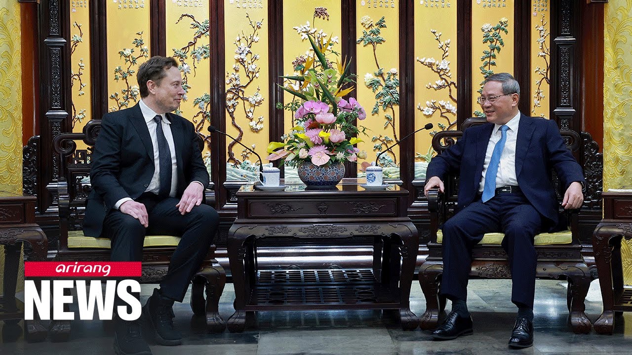 Tesla CEO visits China as Tesla seeks self-driving technology rollout ...