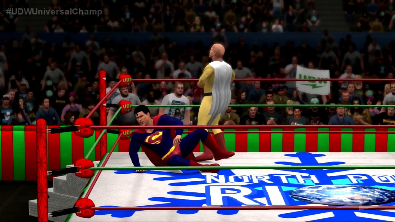 Superman vs. Saitama (c), Universal Championship (North Pole Riot V, M6 ...