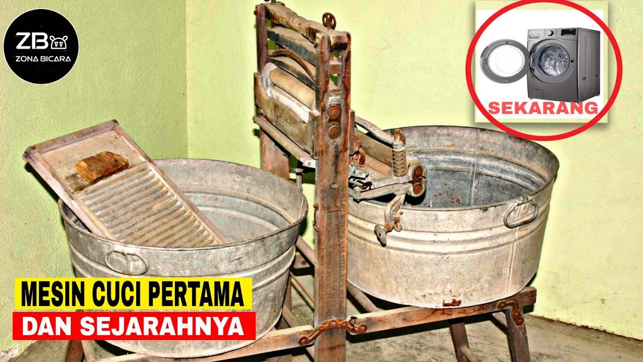 PENEMU MESIN CUCI PERTAMA DAN SEJARAH NYA! - YouTube