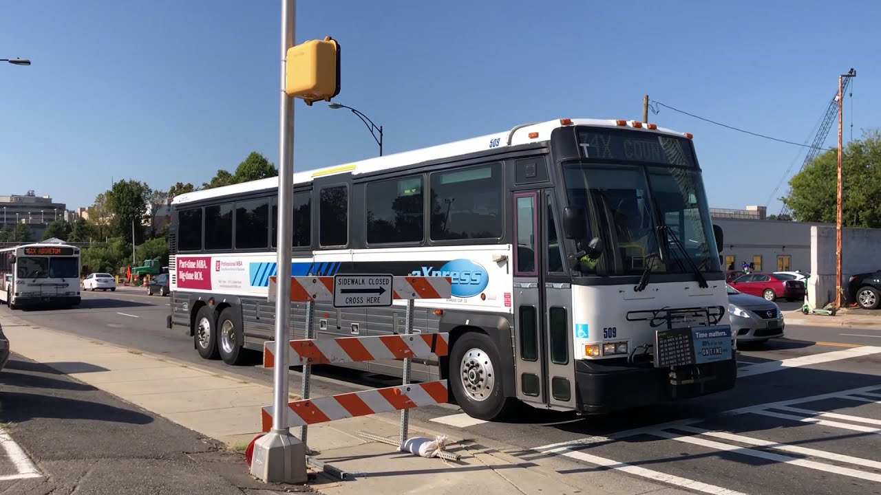 CATS Express 2001 MCI D4000 Commuter Coach 509 on Route 74X Express ...