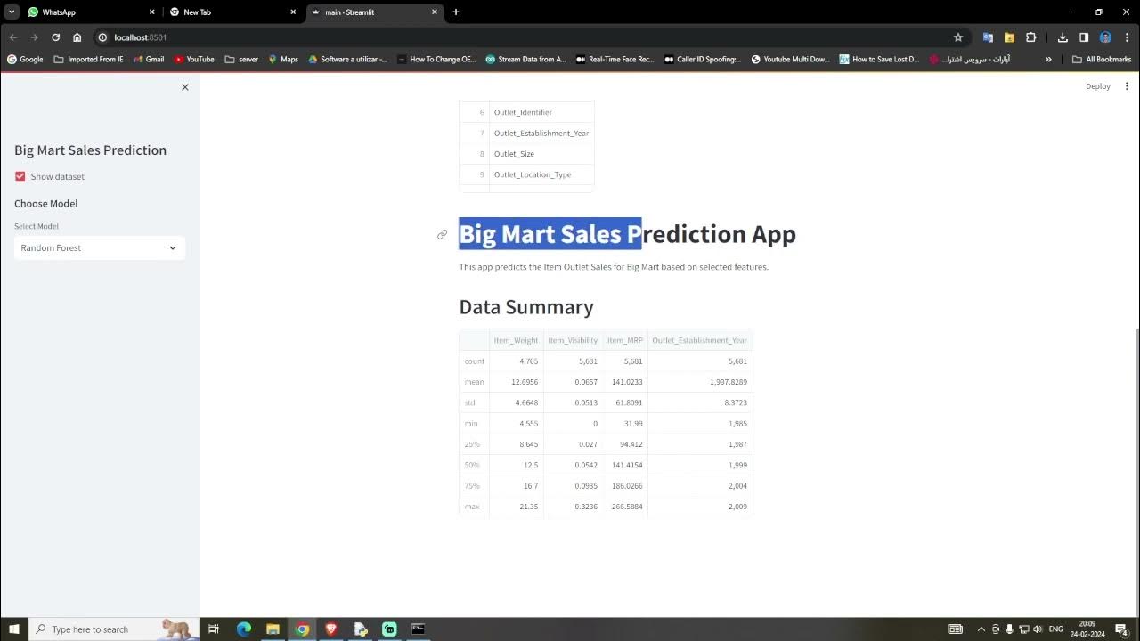big mart sales prediction - YouTube