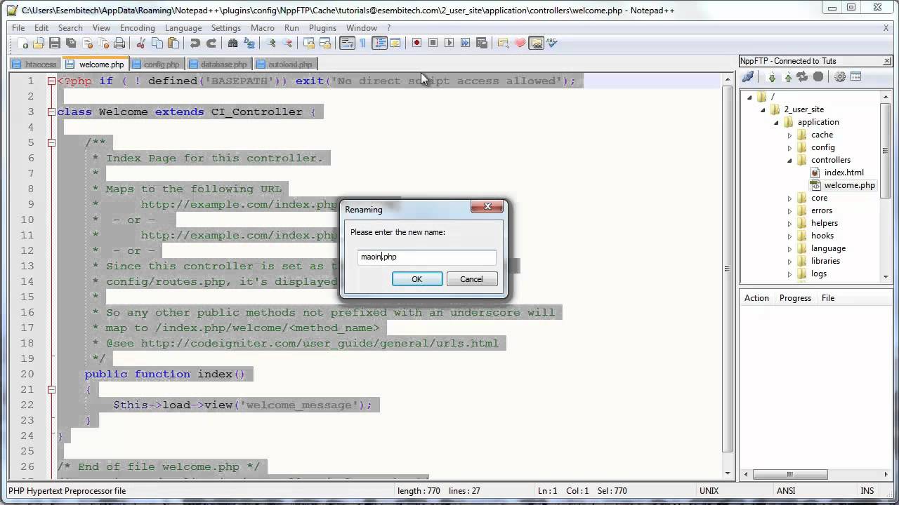 Codeigniter Tutorials Registration And Login Part 213 Youtube 1087