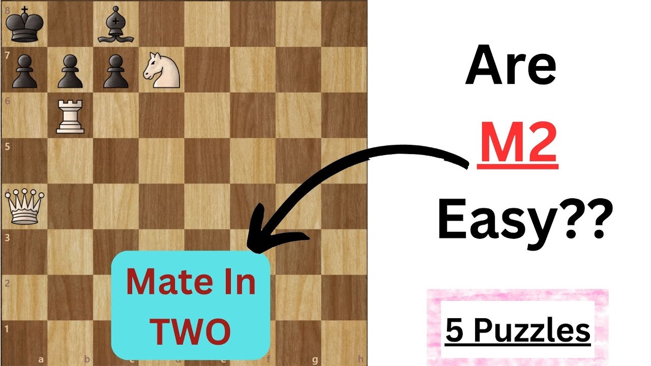 Watch this if You think Mate in Two Puzzles are Easy - YouTube