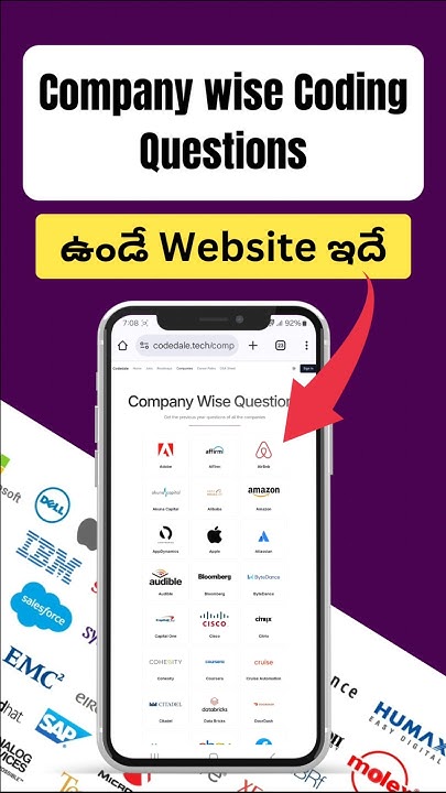 Top Website for Company-Wise Coding Questions | Ace Your Tech ...