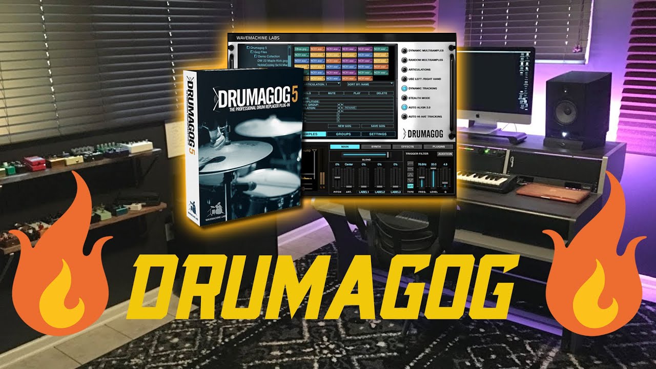 Mejora tus Baterias con 1 solo plugin "Drumagog" convierte el sonido de ...