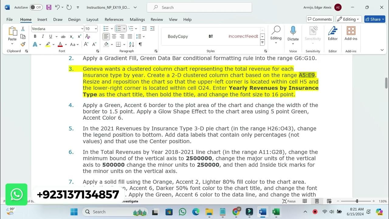 New Perspectives Excel 2019 | Module 4: End of Module Project 2 | NP ...