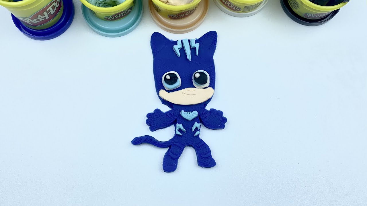 Catboy PJ Masks Play Doh | Catboy Play Doh - YouTube