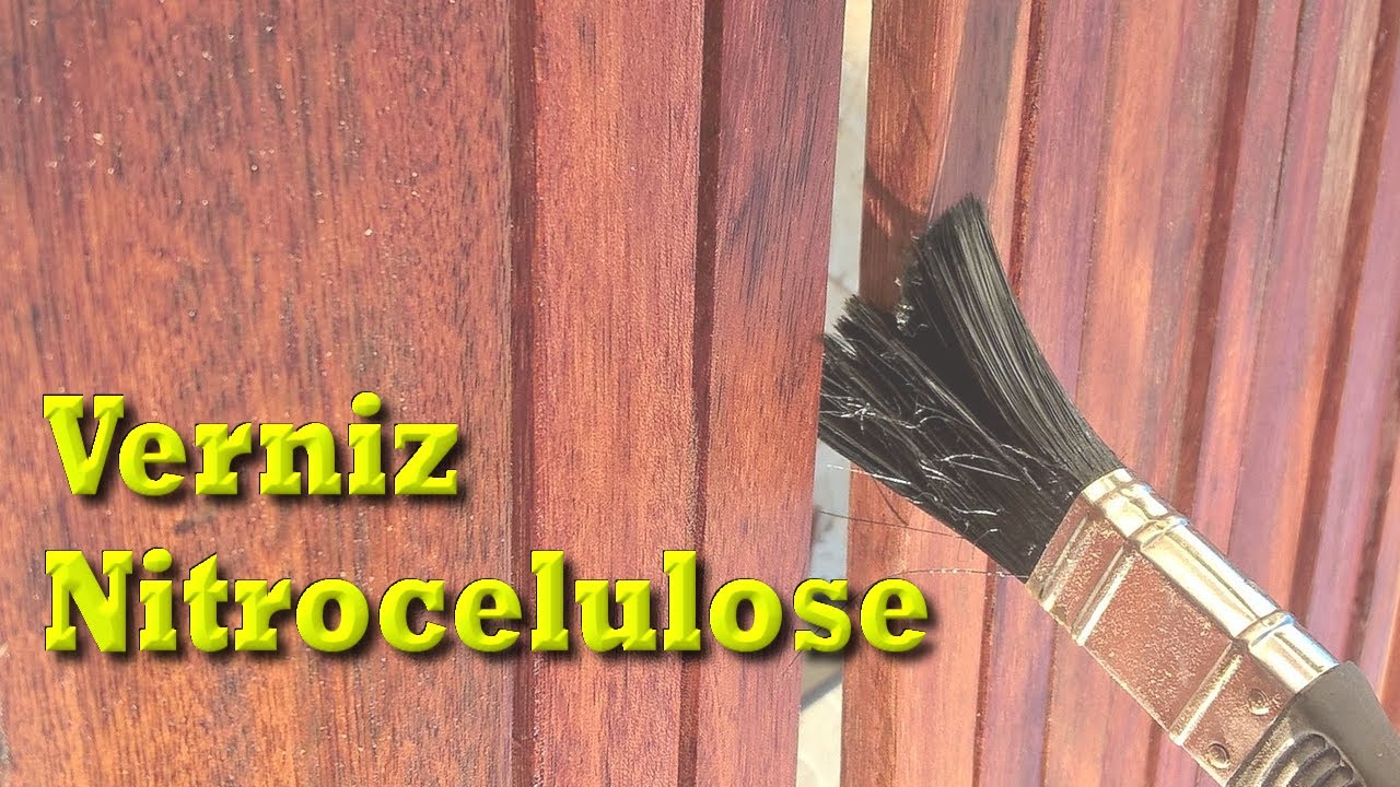 Verniz de Nitrocelulose - Acabamentos para Madeiras #11 - YouTube