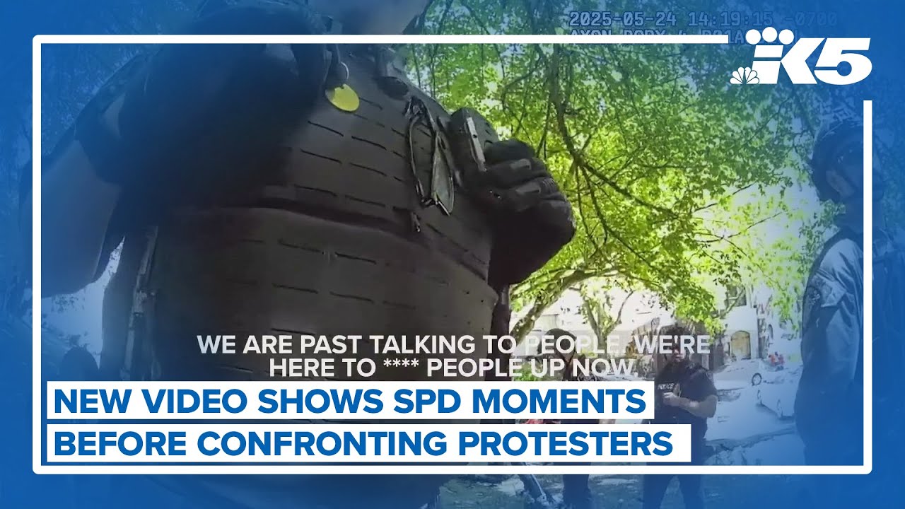 "We're here to **** people up now", says SPD lieutenant right before ...
