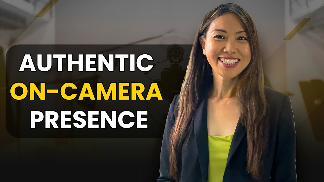 Authentic On-Camera Presence with Dr. Sas - YouTube