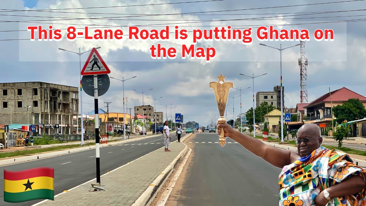 THIS ROAD HAS EVERYONE TALKING ABOUT PREZ AKOFO ADDO - YouTube