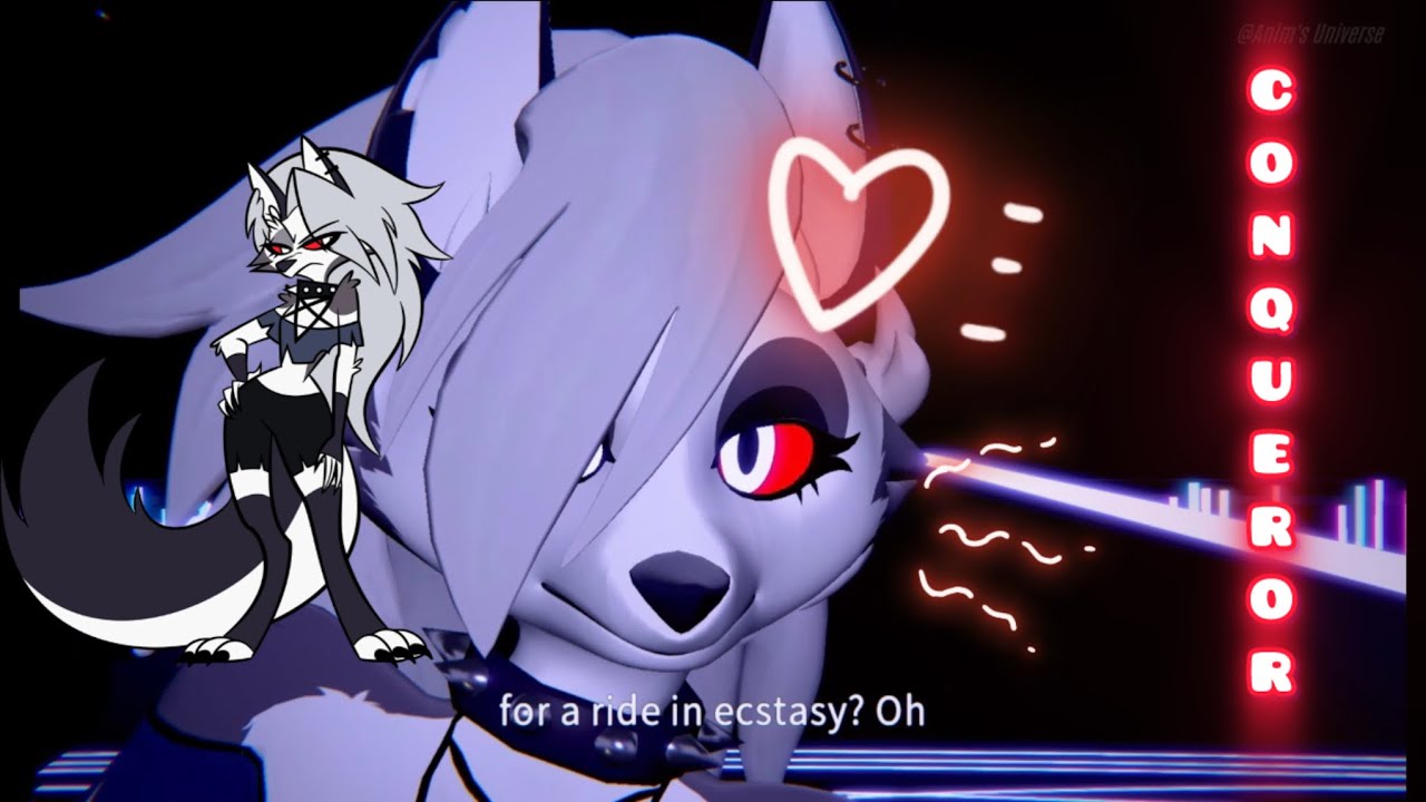 Loona - Conqueror IA - [Helluva Boss - MMD /VrChat] - YouTube